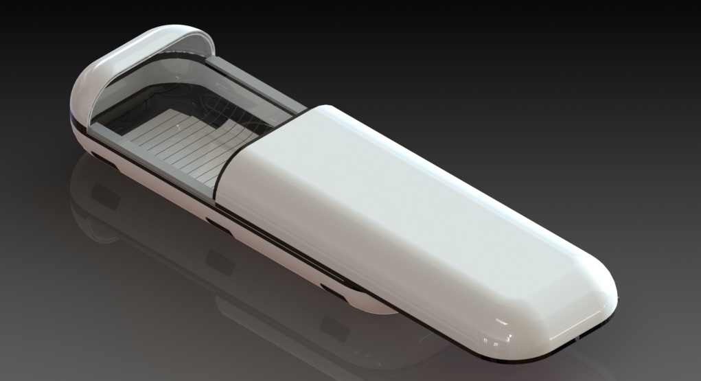 "Time Capsule" Modern Casket Rethinks the Traditional Burial Container