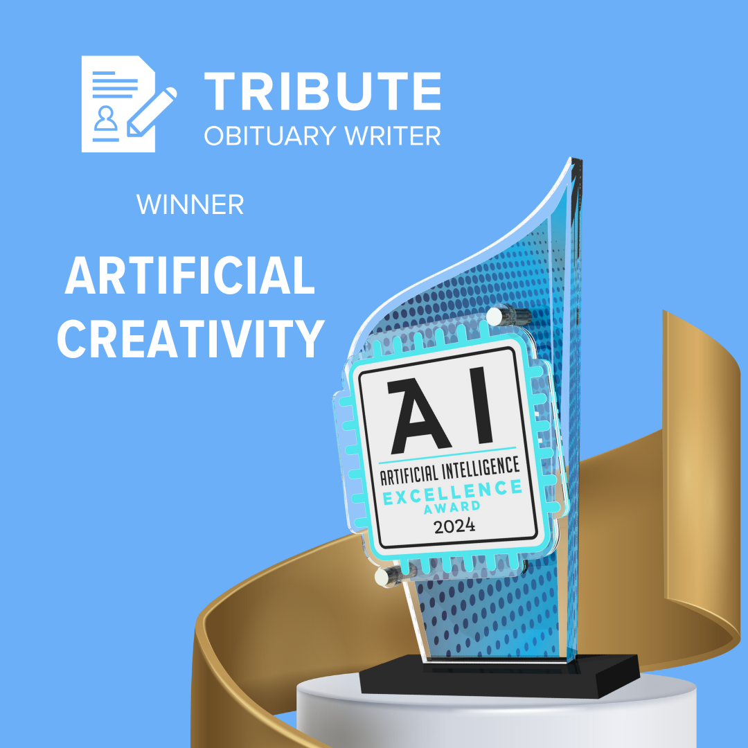 Tribute Technology Wins 2024 Artificial Intelligence Excellence Award ...